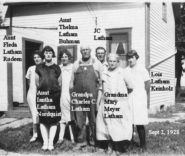 Genealogy of The Latham Family by Robert Frazee
